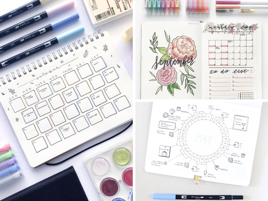19 Bullet Journal Monthly Layout Ideas That Are Beyond Creative She 